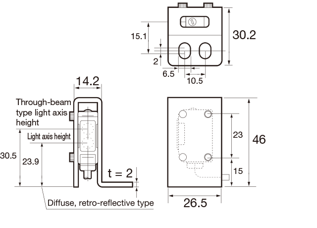 Photoelectric Sensors | Amplifier Built-in Type | Small Type | S Series ...